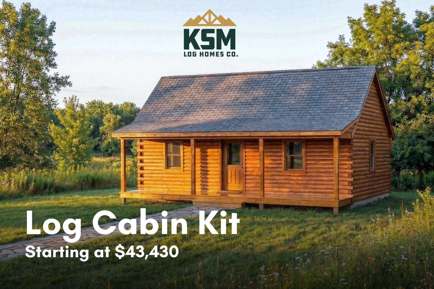 Log Homes in Pennsylvania | Custom Log Home Kits | KSM Log Homes