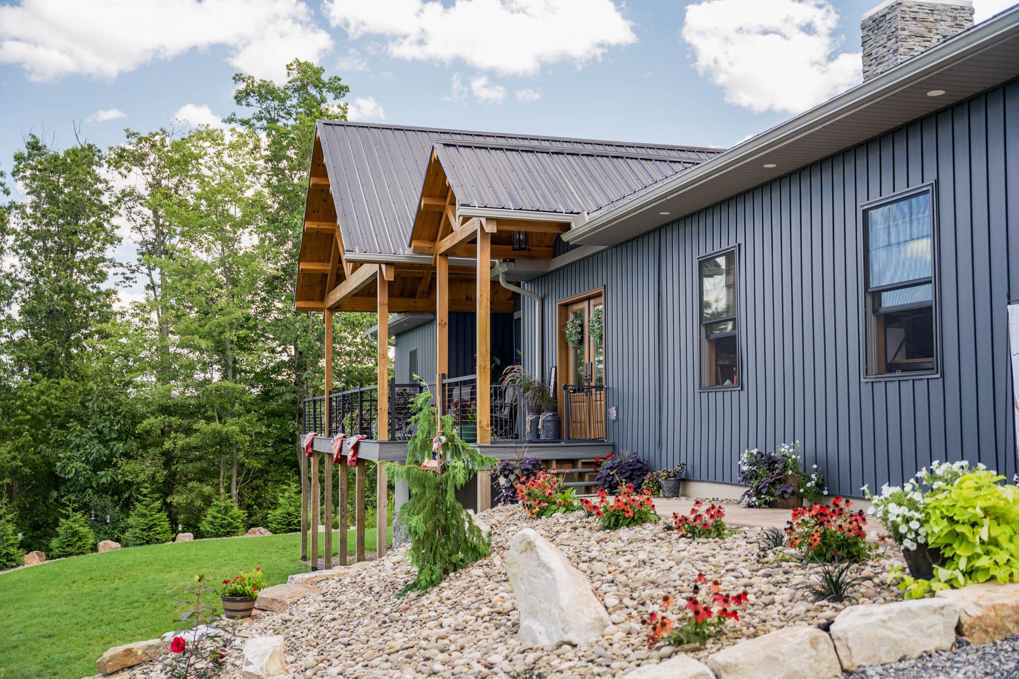 Custom Hybrid Homes | KSM Log Homes