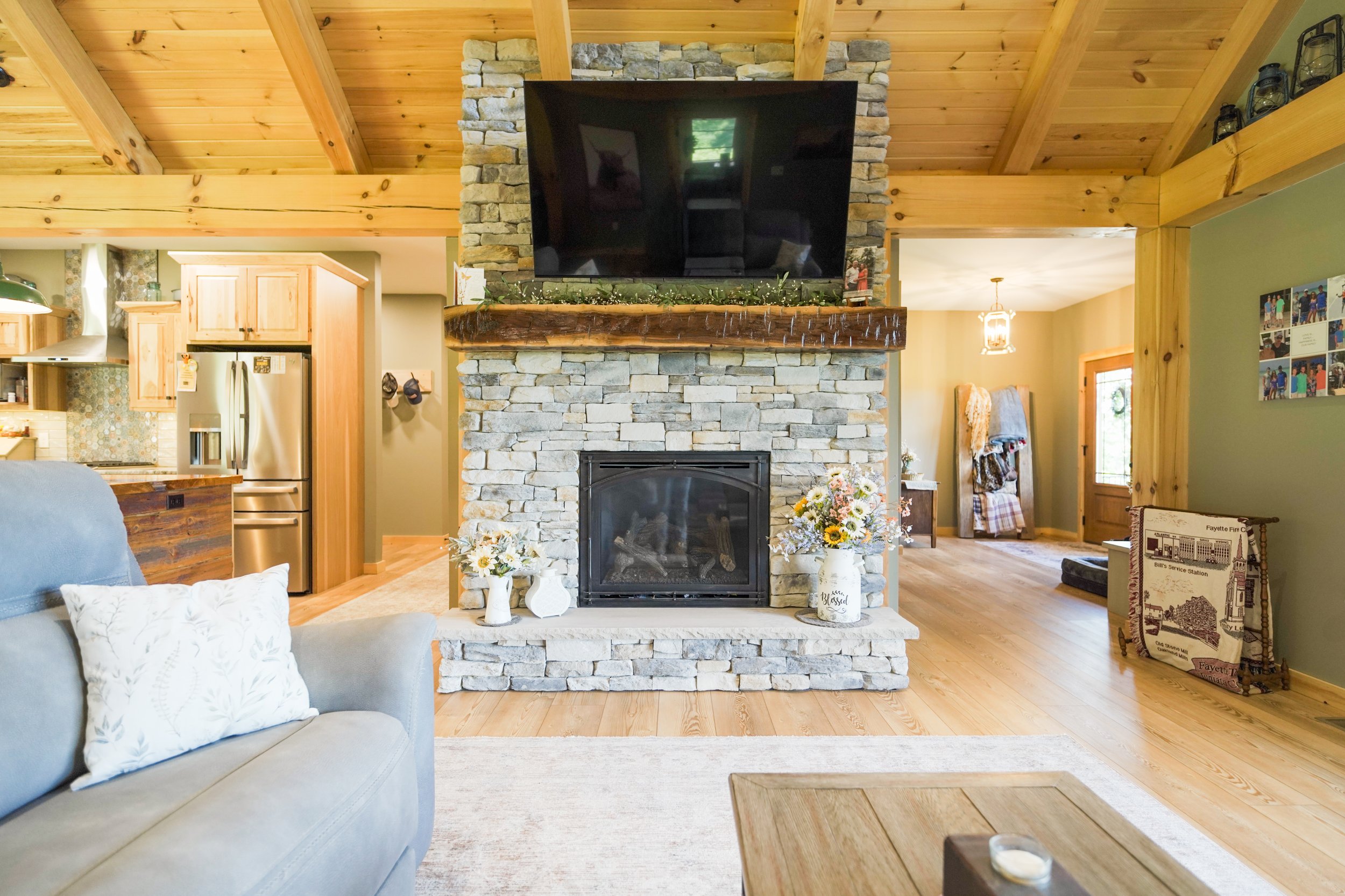 Custom Hybrid Homes | KSM Log Homes