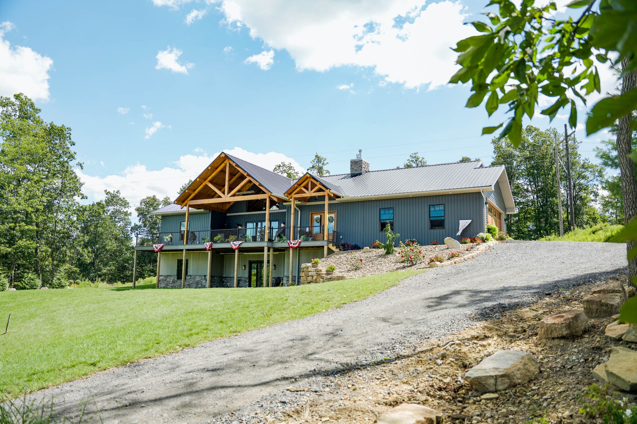 Custom Hybrid Homes | KSM Log Homes