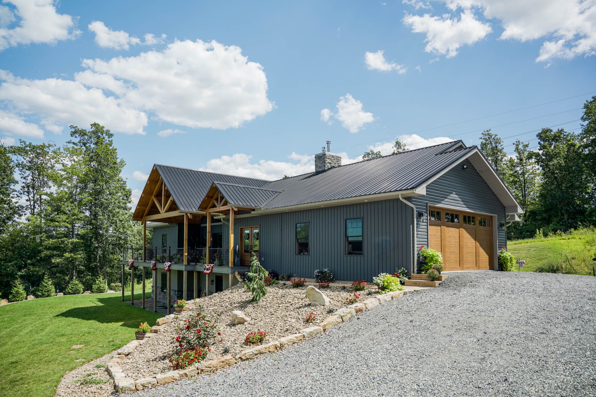 Custom Hybrid Homes | KSM Log Homes
